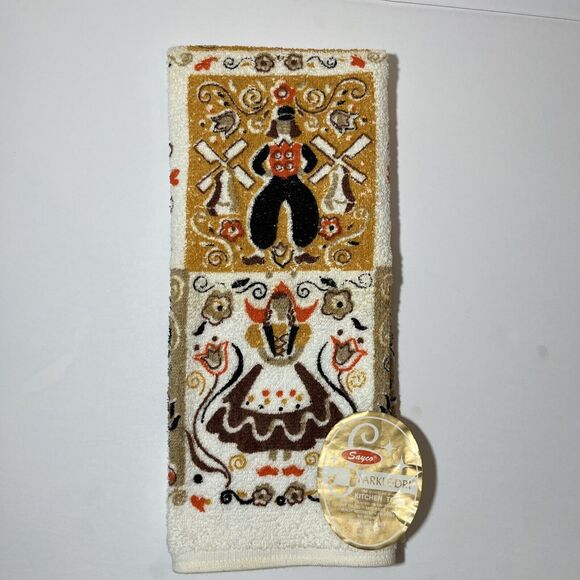 Kitchen | Kitchen | New Vintage Sayco Cotton Kitchen Towel Dutch Style ...